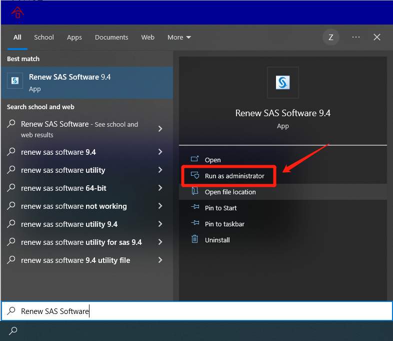 How to Renew SAS Software 9.4 Active License